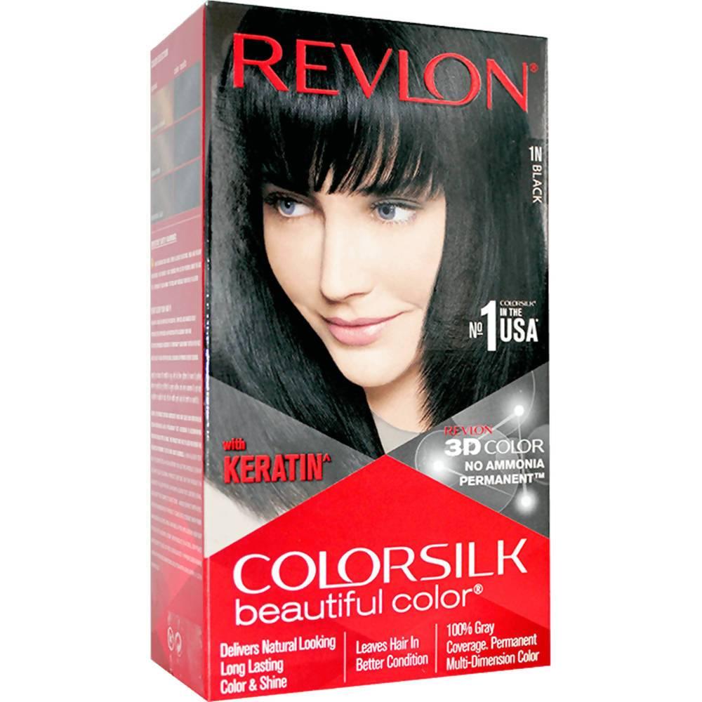 Swiss.lk - Revlon ColorSilk Beautiful Color With Keratin - Black 1N