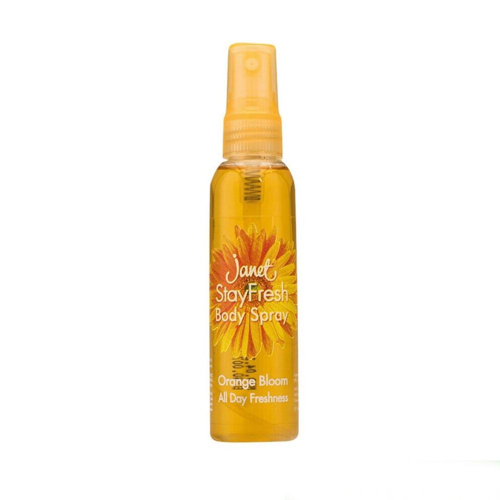 Swiss.lk - Janet Stay Fresh Body Spray Orange Bloom-Volume:75ml