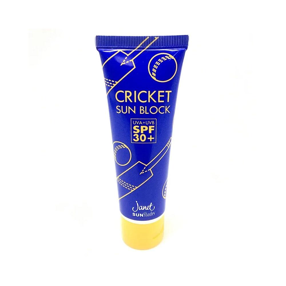 Swiss.lk - Janet Cricket Sunblock UVA+UVB SPF 30+-Volume:75ml