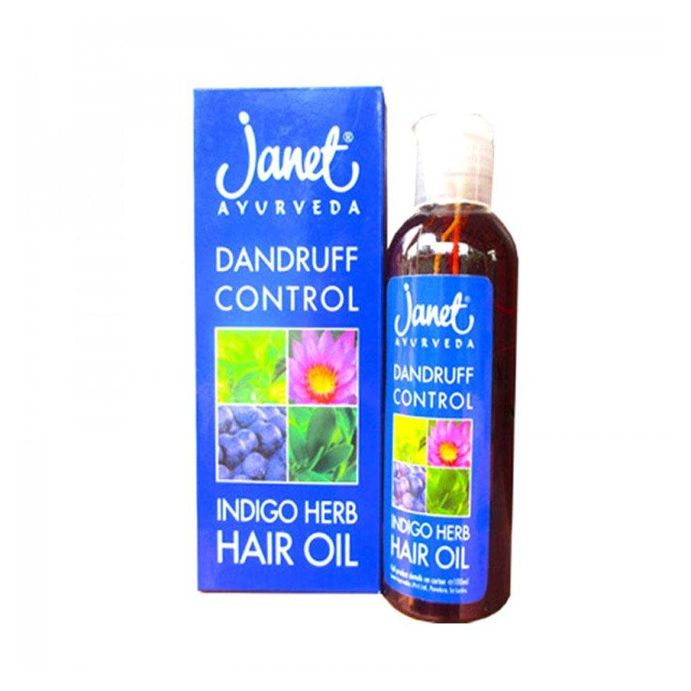 Swiss.lk - Janet Dandruff Control Indigo Herb Hair Oil-Volume:100ml