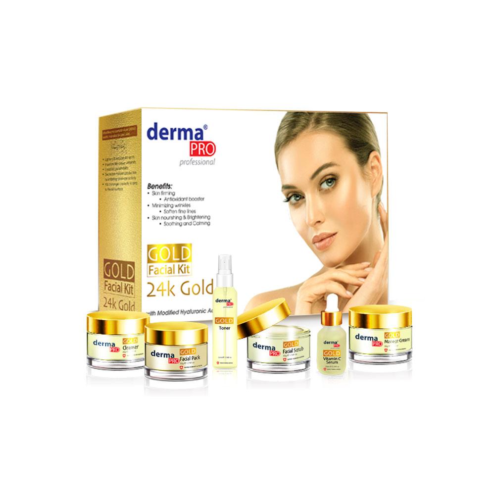 Swiss.lk - Derma Pro 24K Gold Facial Kit